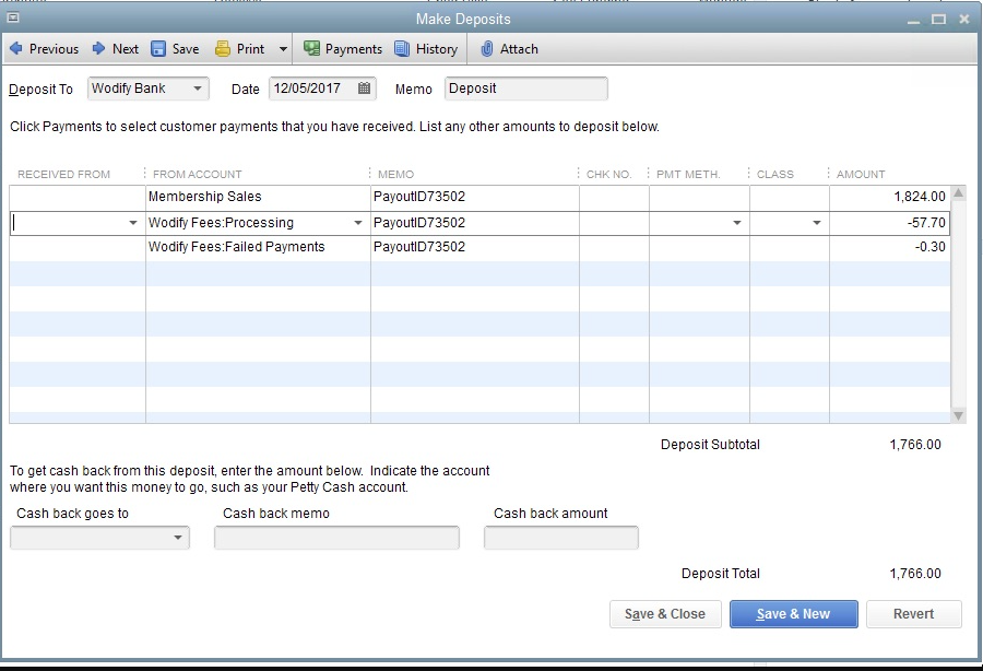 Importing And Exporting IIF Files In QuickBooks Wodify